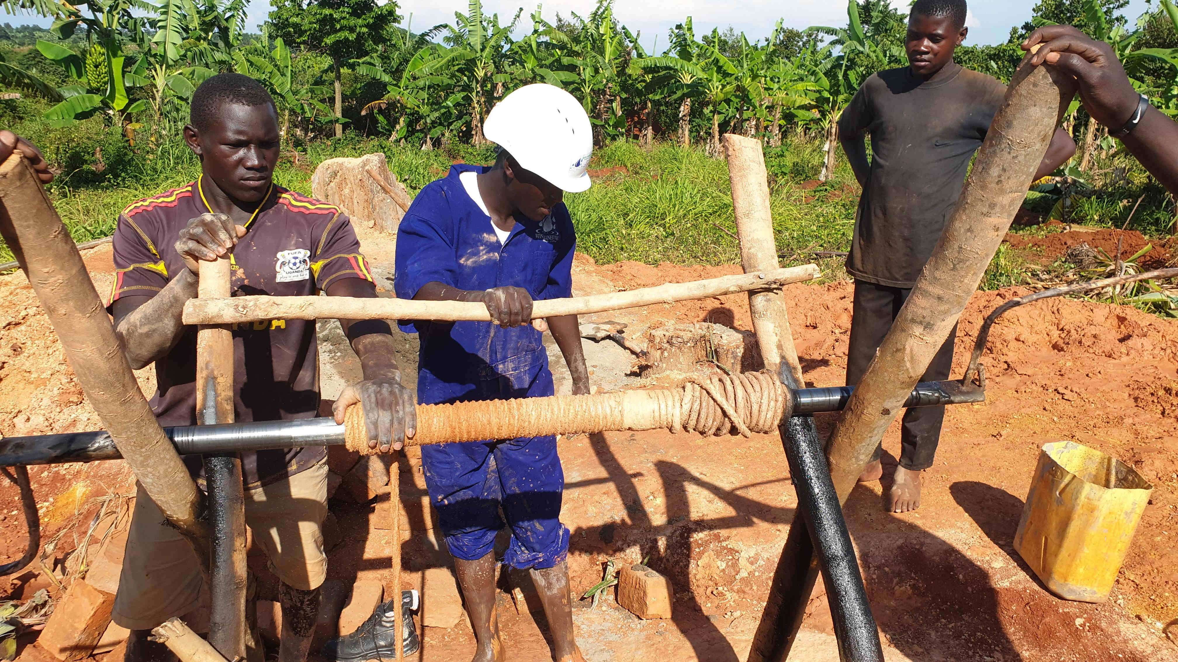Hand dug water wells in Uganda - Past hand dug water wells