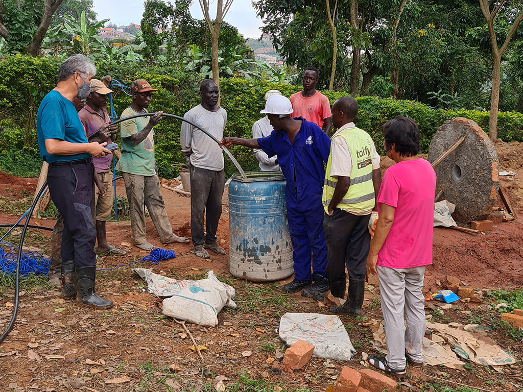 Hand dug water wells in Uganda - Past hand dug water wells